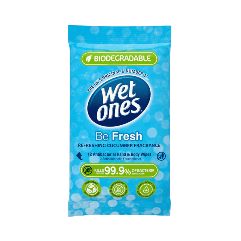 Wet Ones - Be Fresh Antibacterial Biodegradable Wipes – The French Pharmacy