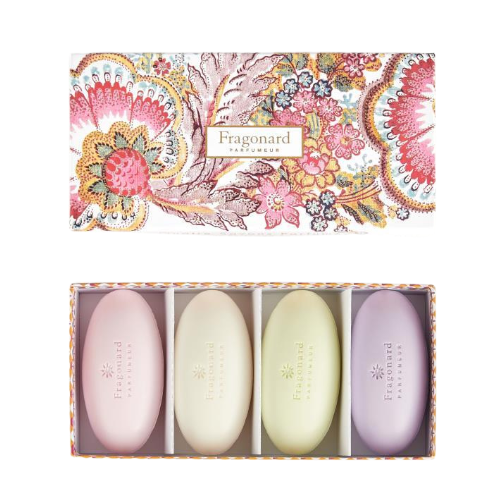 Fragonard - Set of Soaps Flowers 4 x 50g – The French Pharmacy