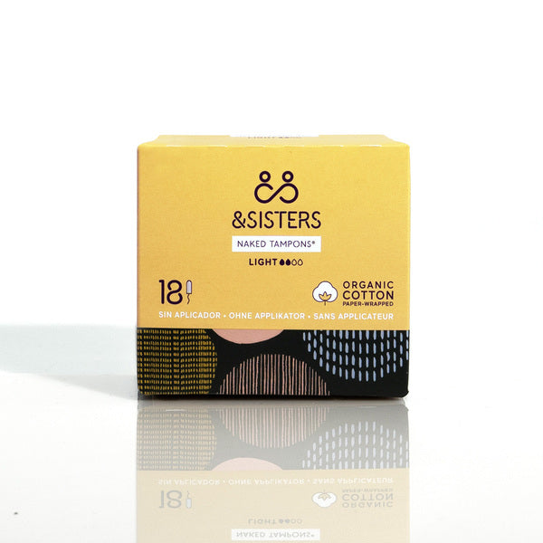 &Sisters - 18 Light Naked Tampons – The French Pharmacy