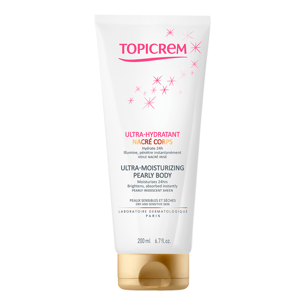 Topicrem - Ultra Hydratant Pearl Body Milk 200ml – The French Pharmacy