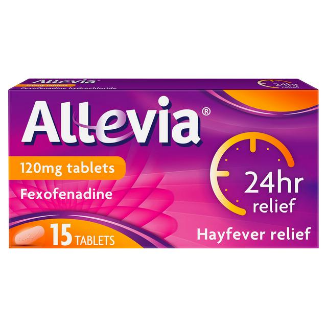 Allevia - Fexofenadine 120mg 15 tablets – The French Pharmacy