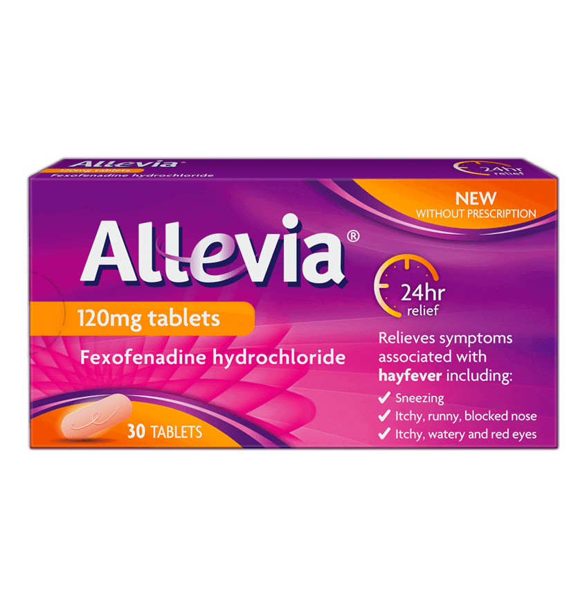 Allevia - Fexofenadine 120mg 30 Tablets – The French Pharmacy