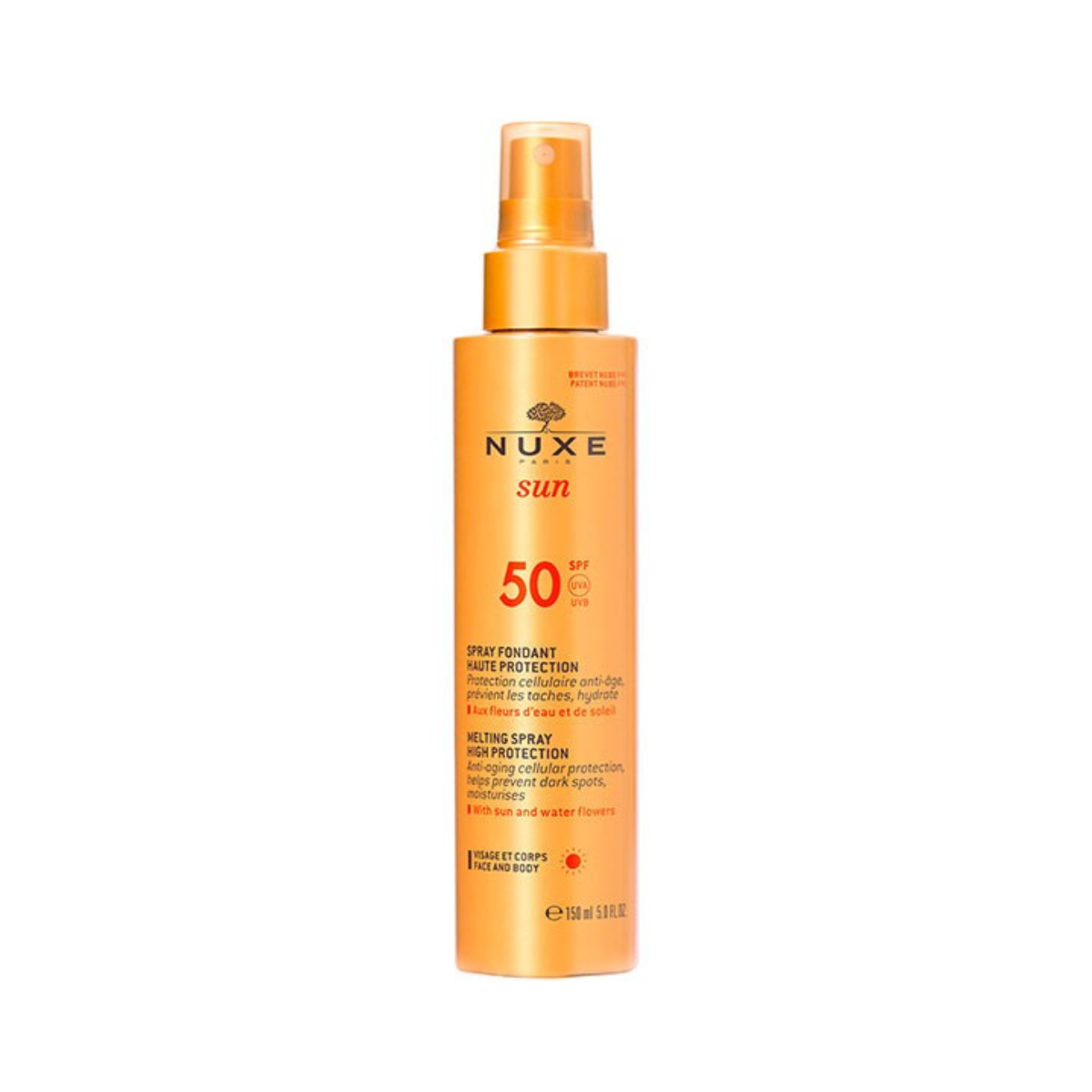 Nuxe - Sun Melting Spray SPF50 150ml – The French Pharmacy