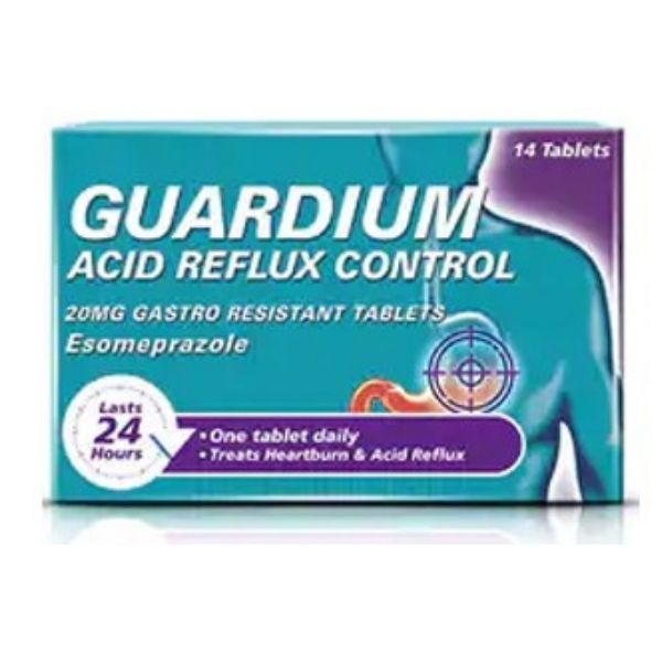 Guardium - Acid Reflux Control Tablets Pack of 14 (P) – The French Pharmacy