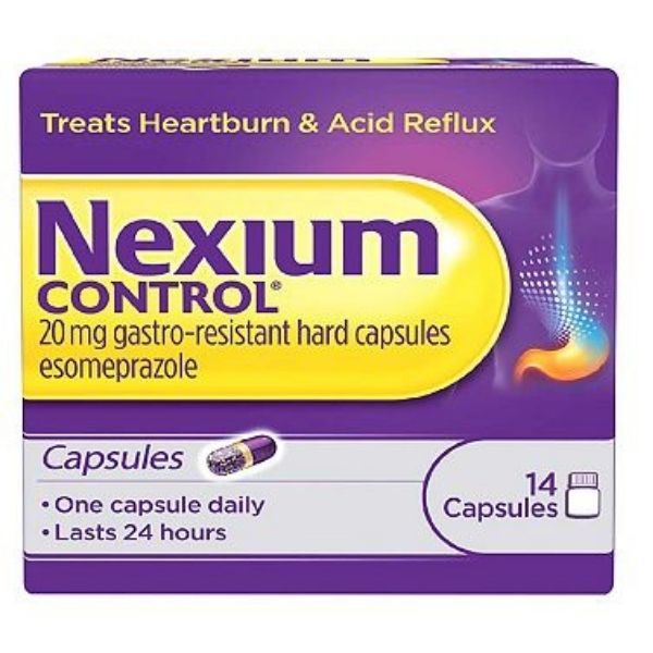 Nexium - Control 20mg gastro-resistant hard capsules – The French Pharmacy