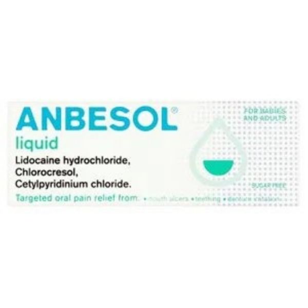 Anbesol - Oral Liquid 10ml (P) – The French Pharmacy