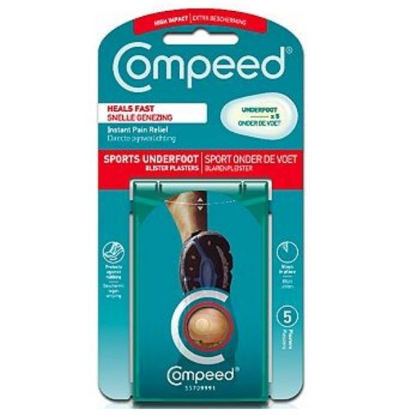 Compeed - Sports Underfoot Blister Plaster 5s – The French Pharmacy
