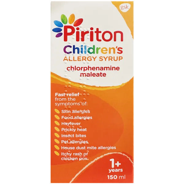 Piriton - Syrup 150ml (P) – The French Pharmacy