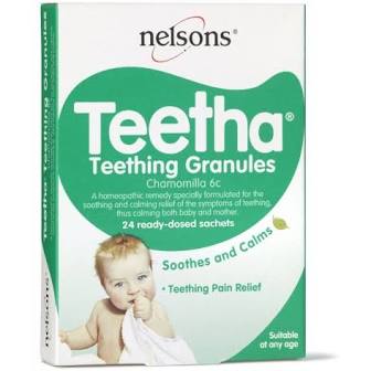Nelsons - Teetha Teething granules 24 sachets – The French Pharmacy